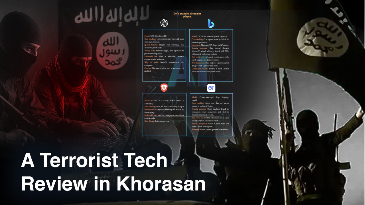 A Terrorist Tech Review in Khorasan – CIHS – Centre for Integrated and ...